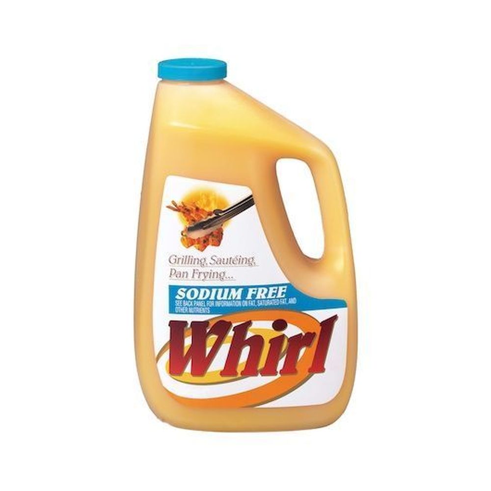 Whirl Sodium Free Butter Flavored Oil, 1 Gallon -- 3 per case
