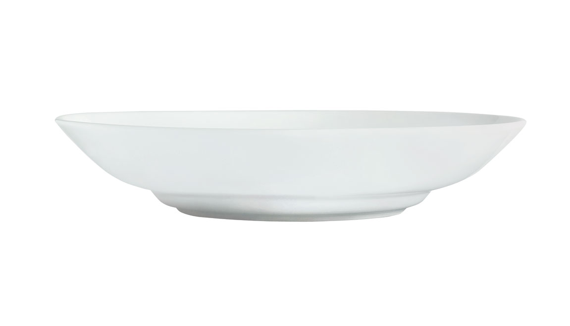 Syracuse China Reflections Aluma White Harmony Pasta Bowl, 50 Ounce ...
