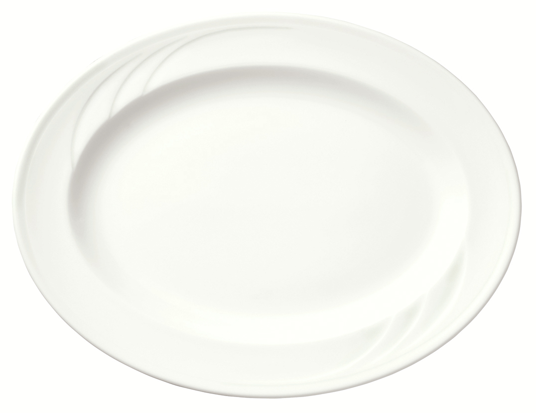 Syracuse China Elan Royal Rideau Body Platter, 13 1/2 x 10 3/8 inch ...