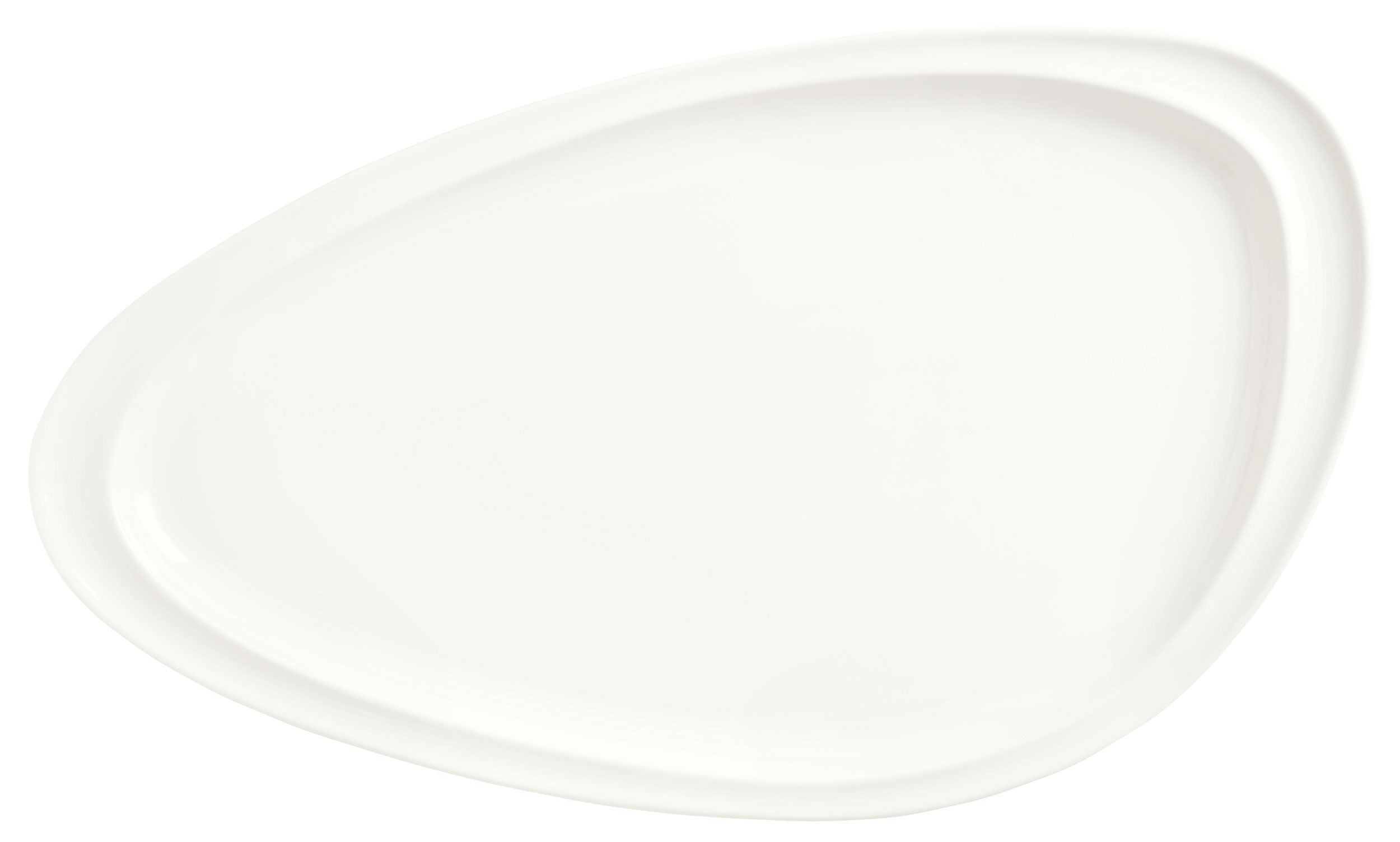 Syracuse China Slenda Porcelain Triform Plate, 13.75 inch -- 12 per ...