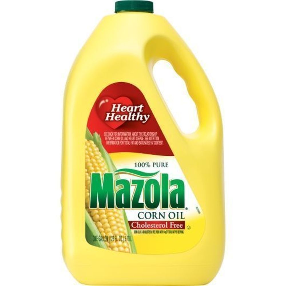 Mazola Trans Fat Free Salad and Frying Corn Oil, 1 Gallon -- 6 per case