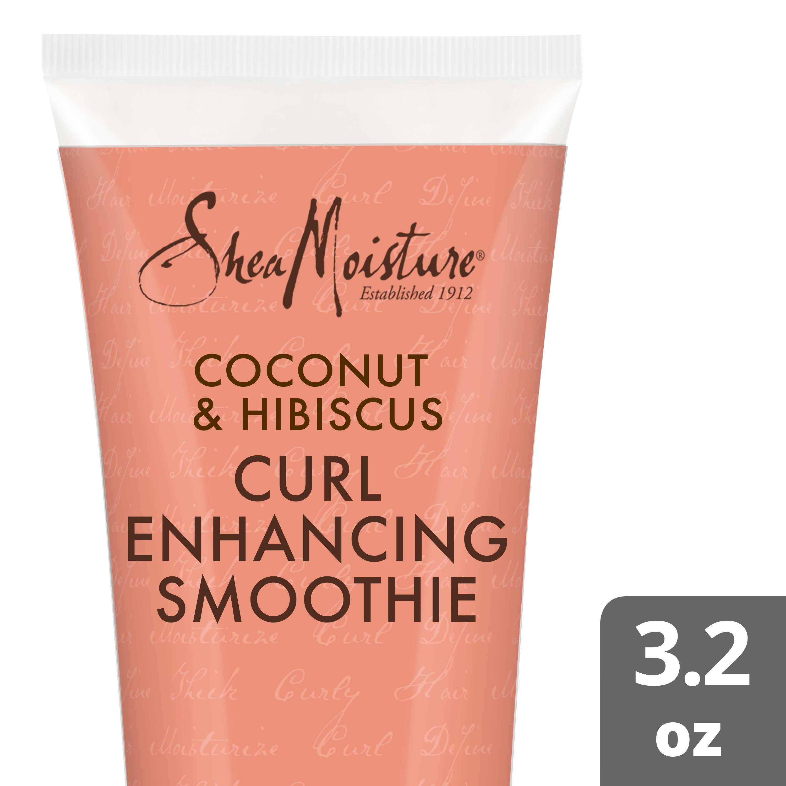 Shea Moisture Coconut and Hibiscus Curl Enhancing Smoothie, 3.2 Fluid ...