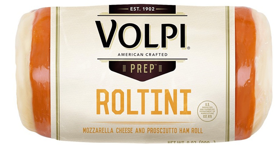 Volpi Roltini Mozzarella and Prosciutto Ham Roll Case | FoodServiceDirect