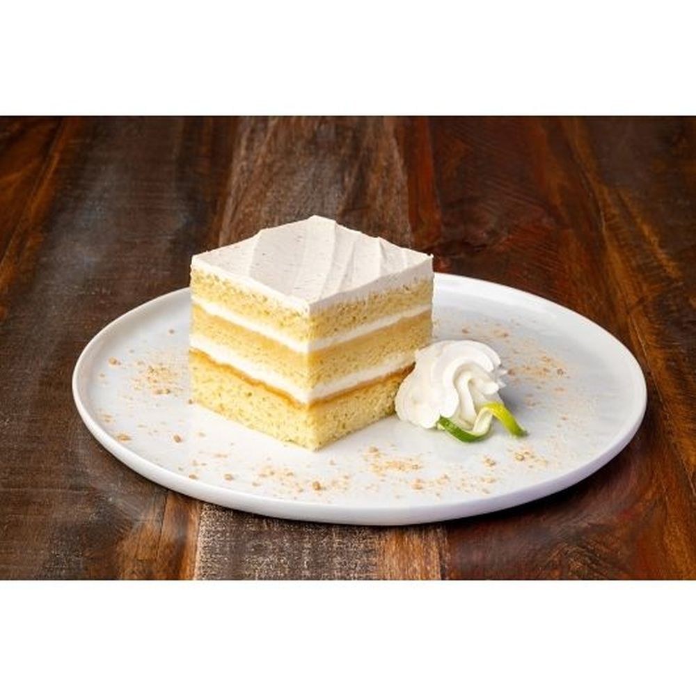 The Original Cakerie 12 x 16 inch 3 Layer Uncut Key Lime Shortcake, 5.21 Kilogram - 2 per case