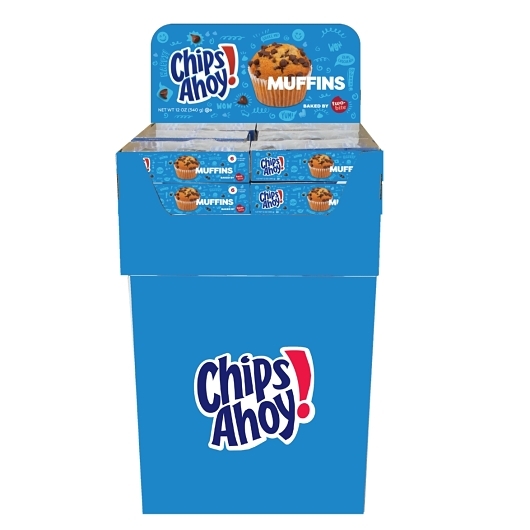 Two Bite Chips Ahoy Muffin - Shipper, 18 Pound