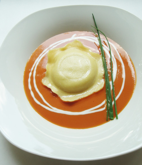 San Rallo Wavy Hexagon Four Cheese Ravioli, 6 Pound ...