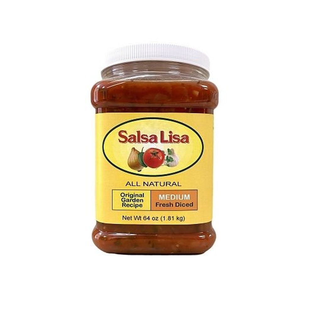 Salsa Lisa Original Garden Recipe Medium Fresh Salsa, 64 Ounce - 4 per case