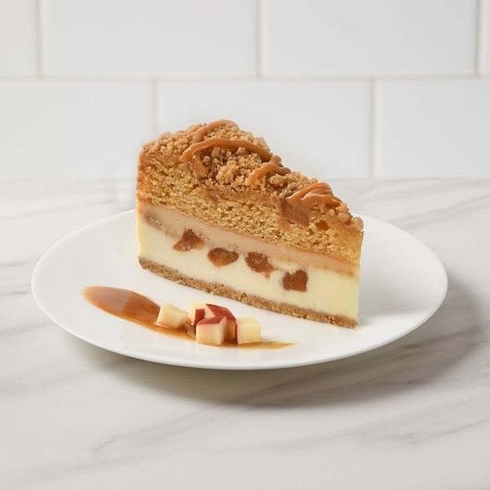 The Cheesecake Factory Bakery Caramel Apple Crunch Cheesecake ...