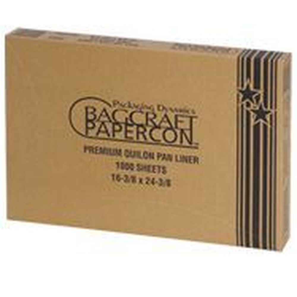 Bagcraft 25Q1 Premium Quilon Pan Liner, 16.38 x 24.38 inch -- 1000 per ...