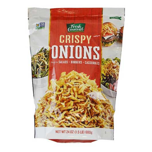 Fresh Gourmet Lightly Salted Crispy Onion Case | FoodServiceDirect