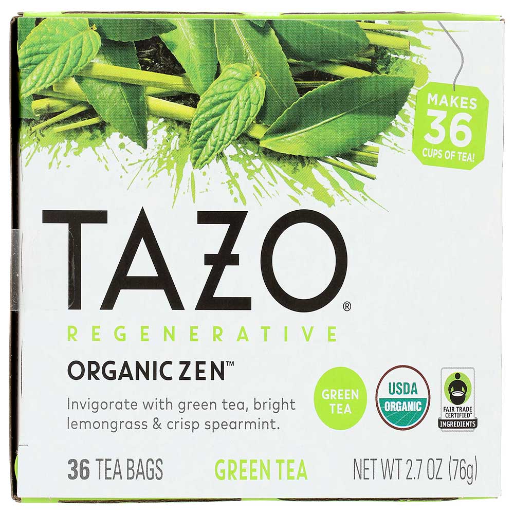 TAZO Organic ZEN Green Tea Bags | FoodServiceDirect
