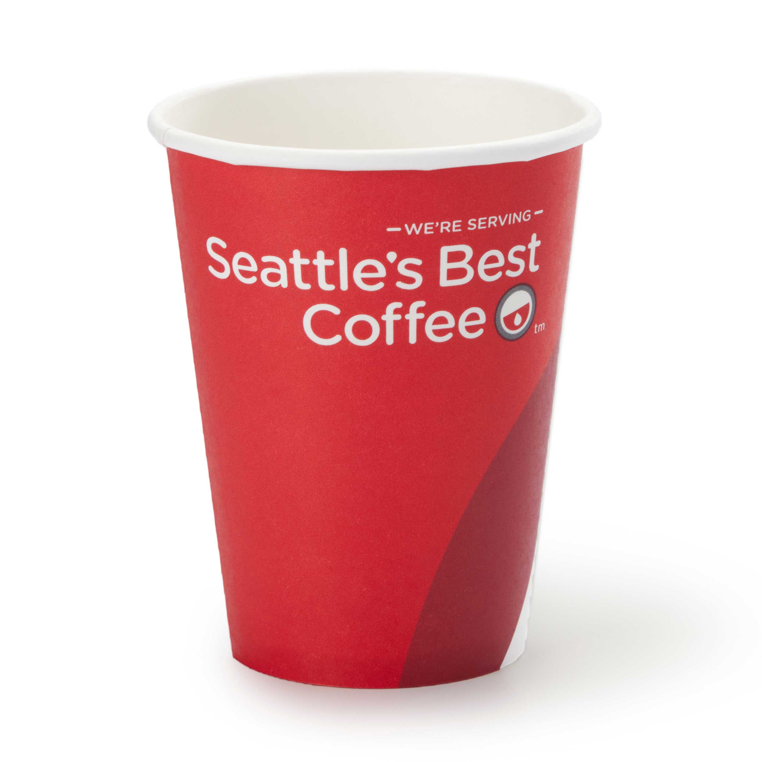 Seattles Best 12 Ounce Paper Hot Cup, 1000 count