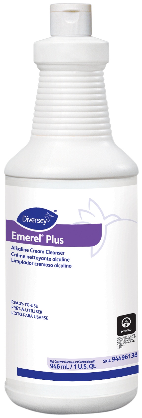 Diversey Emerel Plus Alkaline Crème Cleanser, 32 Ounce -- 12 per case ...