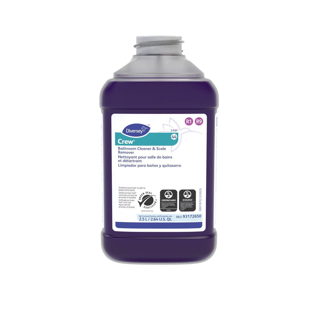 Diversey Crew Bathroom Cleaner and Scale Remover, 2.5 Liter - 2 per case