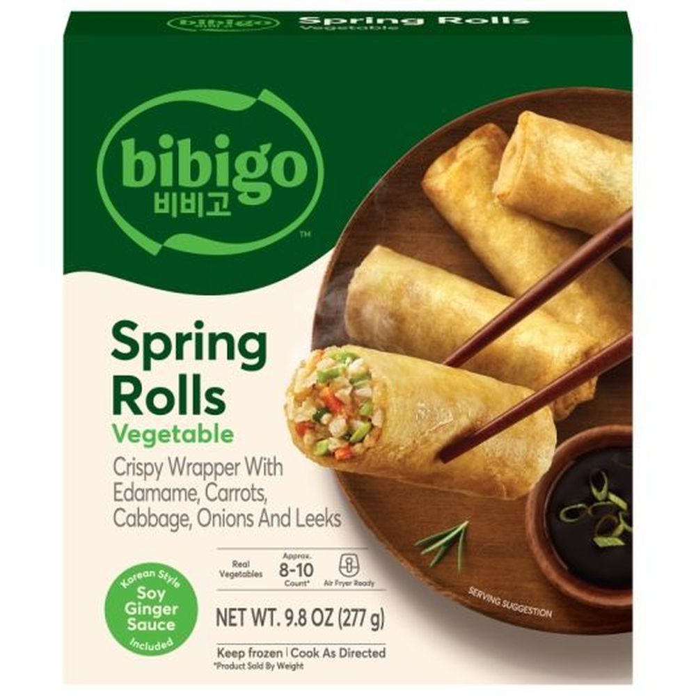 Bibigo Mini Vegetable Spring Rolls, 9.8 Ounce -- 12 per case ...