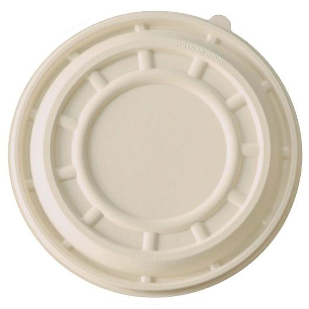 World Centric 10 inch Round Pizza Lid Only, 50 count - 4 per case