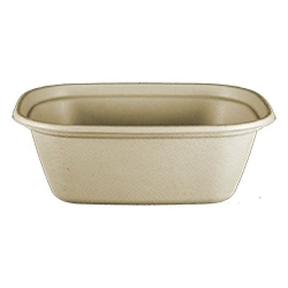 World Centric Unbleached Plant Fiber Box, 50 count -- 8 per case