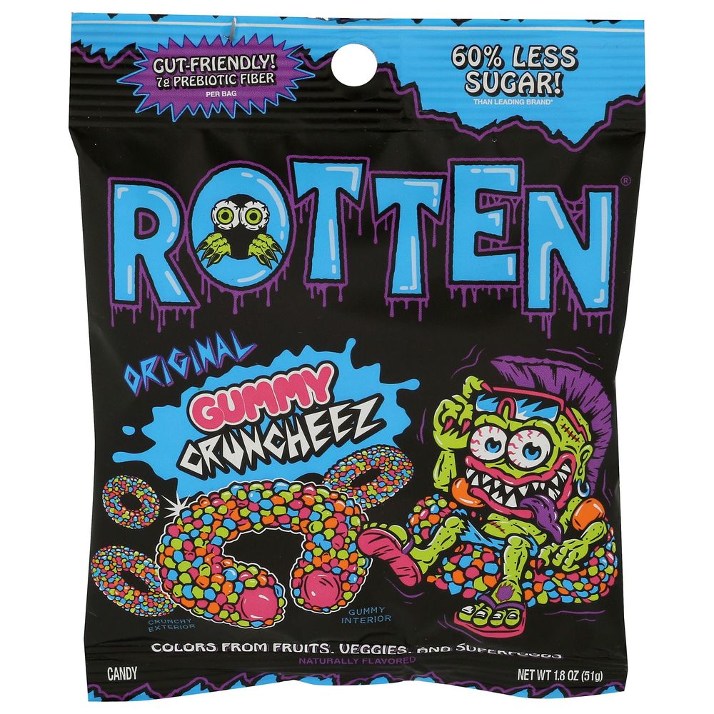 Rotten Original Gummy Cruncheez, 1.8 Ounce -- 8 per case