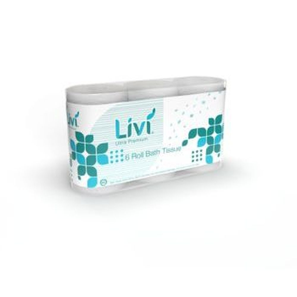 Solaris Livi Ultra Premium White 2 Ply Bath Tissue, 425 count -- 36 per ...