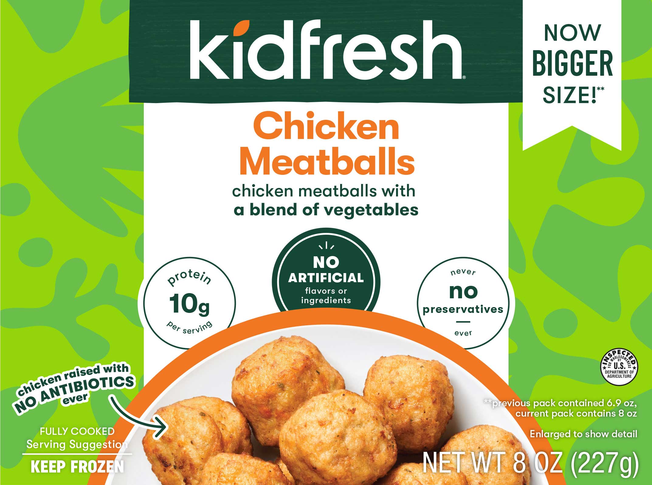 Kidfresh Chicken Meatballs Case | FoodServiceDirect