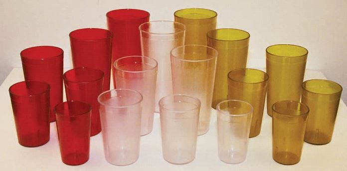 Winco Red Tumbler, 5 Ounce -- 72 per case