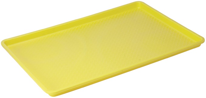 Winco Yellow Plastic Sheet Tray, 18 x 26 inch -- 6 per case