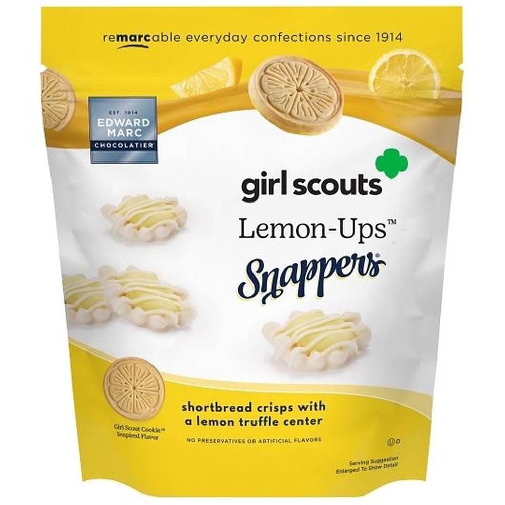 Edward Marc Chocolatier Girl Scouts Lemon-Ups Cluster Snappers, 6 Ounce ...