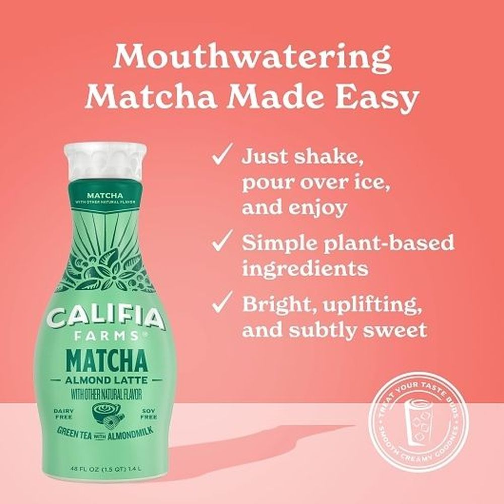 Califia Farms Matcha Almond Milk Latte | FoodServiceDirect