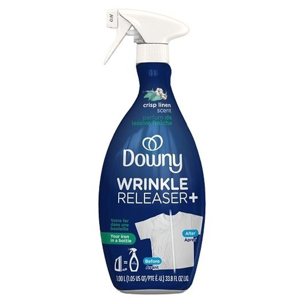 Downy Crisp Linen Wrinkle Releaser, 33.8 Fluid Ounce -- 4 per case ...