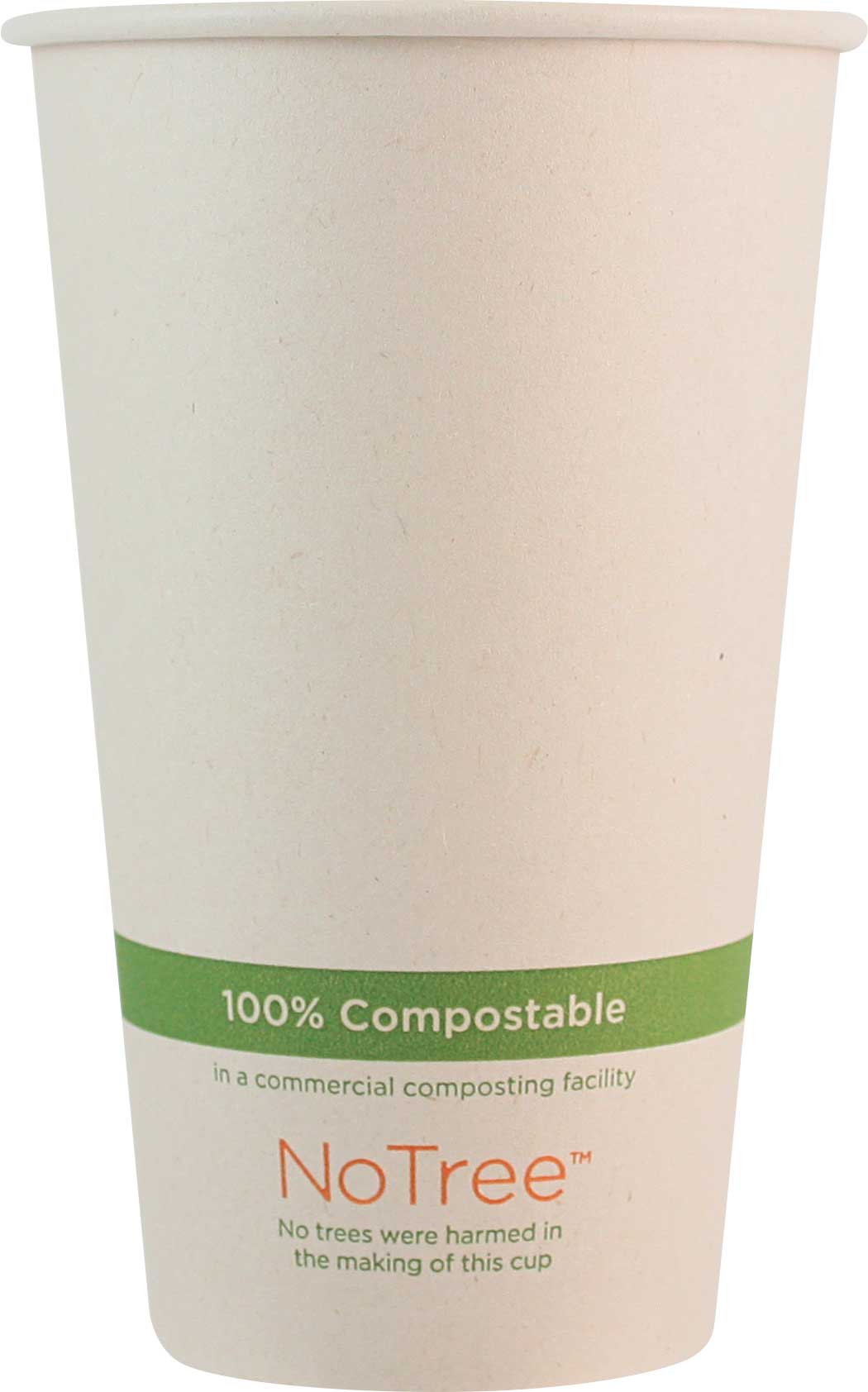 World Centric Compostable Natural Color Paper 100 Percent Sugarcane Hot ...