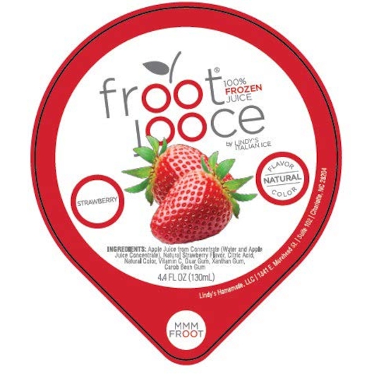 Froot Jooce Strawberry 100 Percent Fruit Juice Case Foodservicedirect