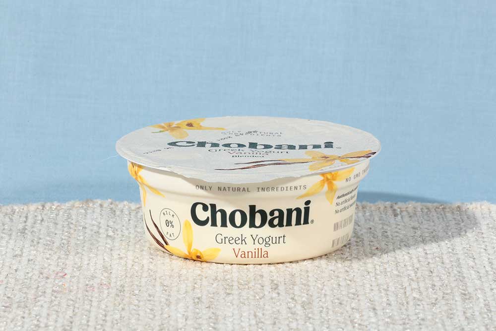 Chobani Blended Vanilla Greek Yogurt Case | FoodServiceDirect