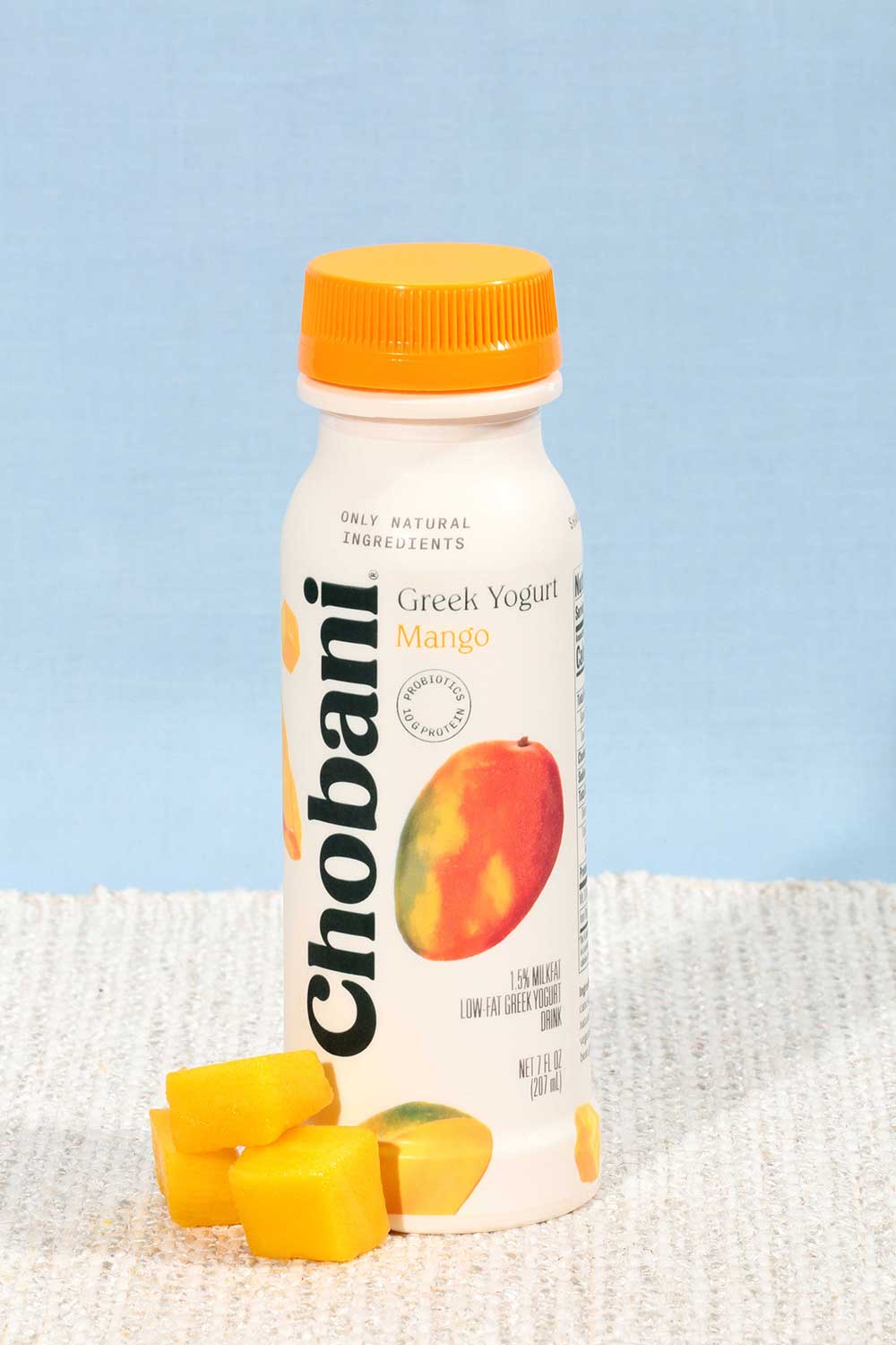 Chobani Mango Drinkable Yogurt, 7 Fluid Ounce -- 8 per case.
