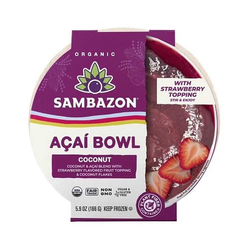 Sambazon Coconut Acai Bowl, 5.9 Ounce -- 8 per case