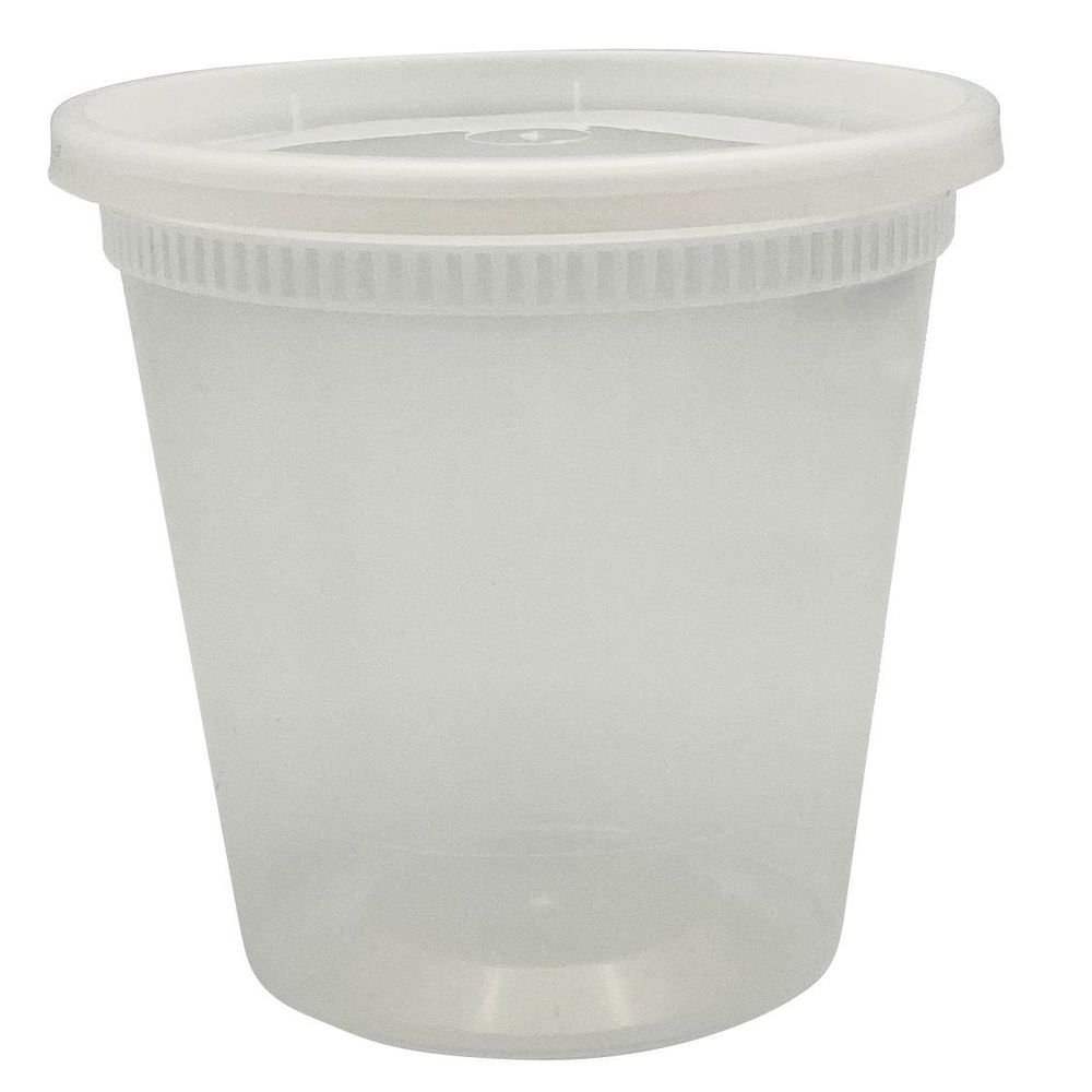 Empress Clear Heavy Duty Polypropylene Deli Container, Combo Pack ...