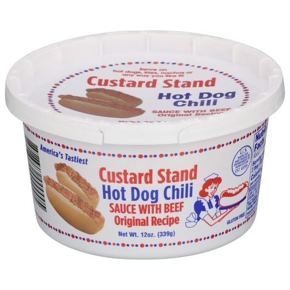 Custard Stand All Beef Hot Dog Chili Sauce | FoodServiceDirect