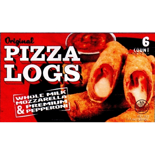 how to cook frozen pizza logs