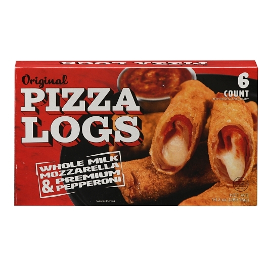 how to cook pizza logs
