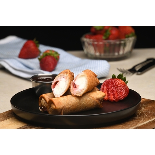 Original Dessert Logs Strawberry Cheesecake Logs, 6 count -- 12 per case