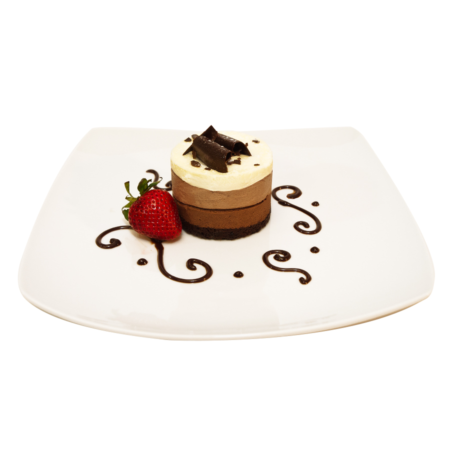 Davids Cookies Chocolate Trilogy Cake, 5.85 Ounce -- 24 per case.