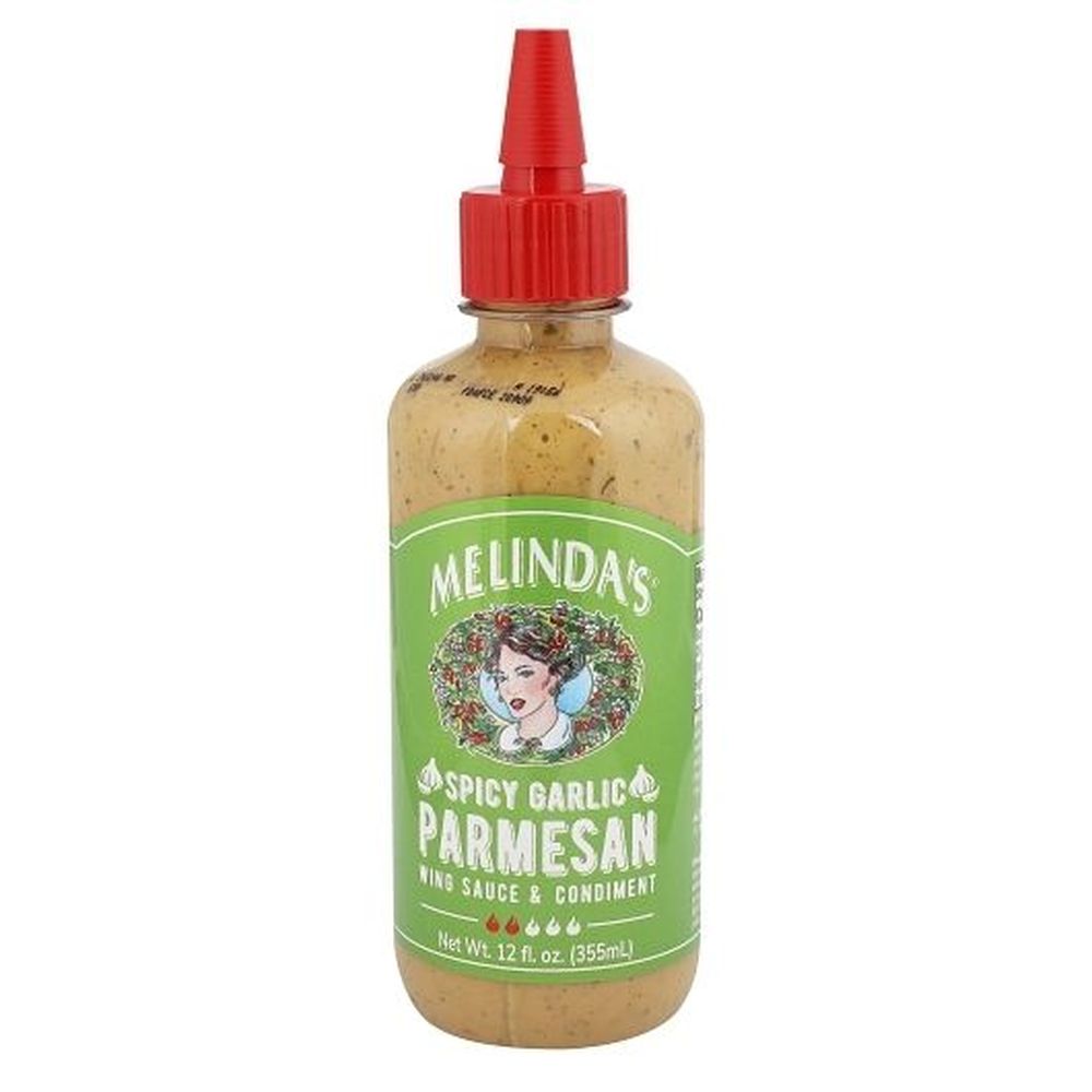 Melindas Spicy Garlic Parmesan Wing Sauce, 12 Ounce - 6 per case