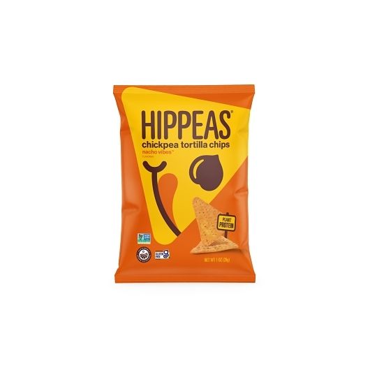 Hippeas Non Gmo Nacho Vibes Chickpea Tortilla Chips, 1 Ounce -- 24 per case