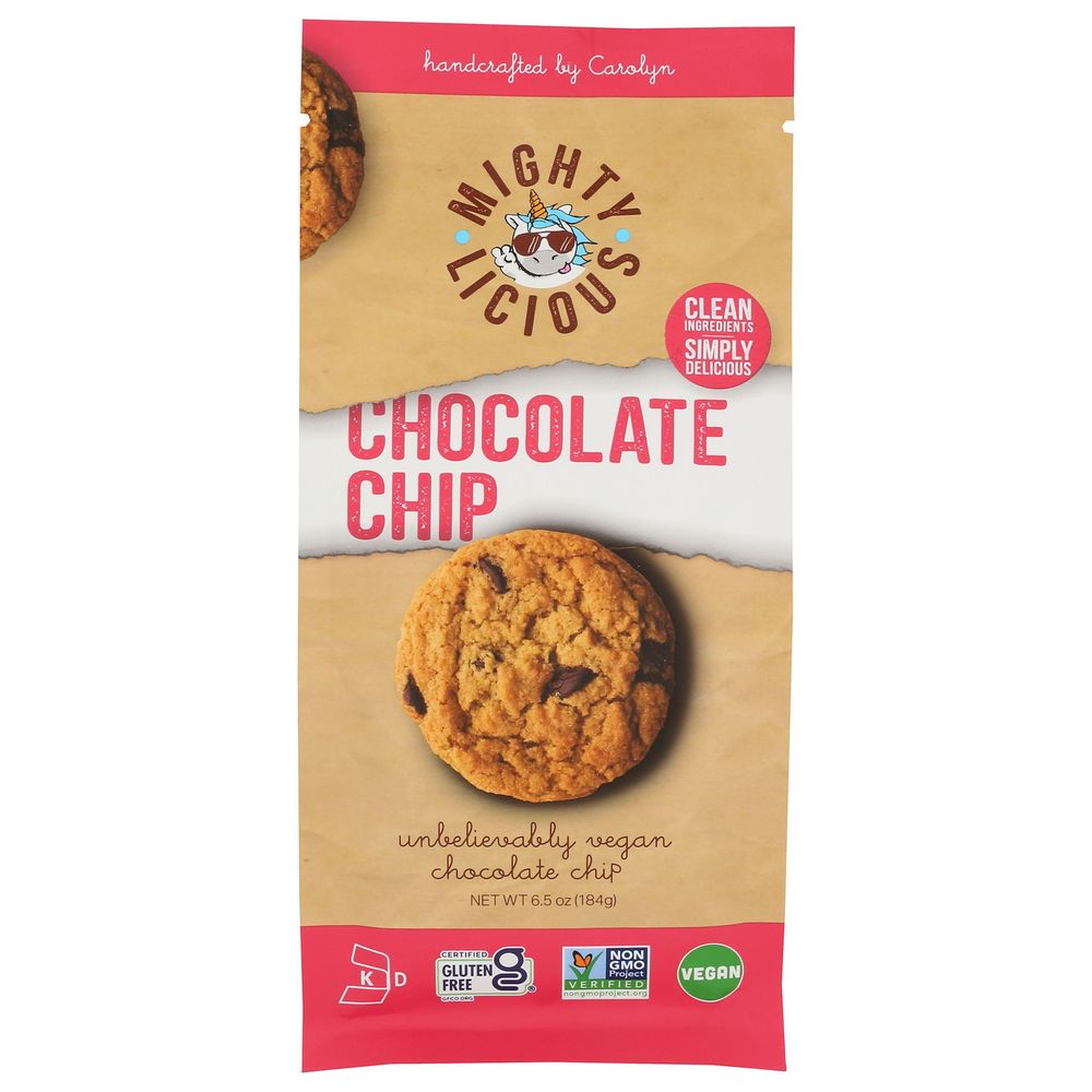 Mightylicious Chocolate Chip Cookie, 6.5 Ounce -- 6 per case