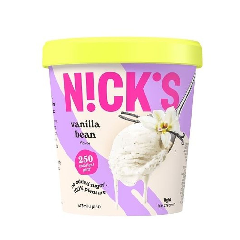 Nicks Swedish Vanilj Swedish-Style Ice Cream, 16 Fluid Ounce -- 8 per case