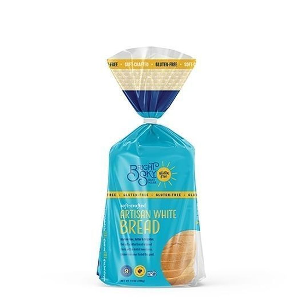 Bright Sky Bake House Soft-Crafted Artisan White Bread, 14 Ounce -- 6 ...