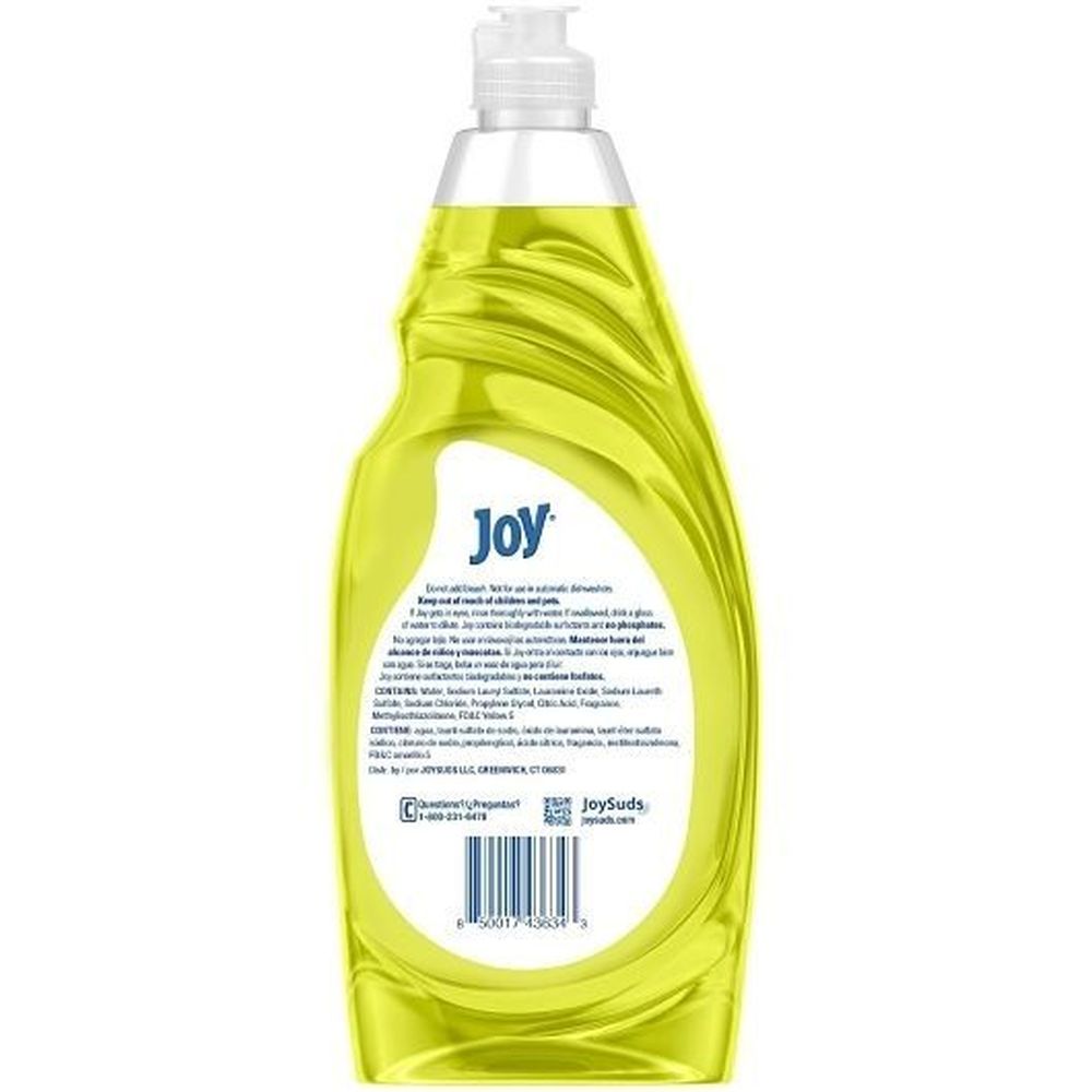 Joy Original Lemon Scent Non Ultra Dishwashing Liquid | FoodServiceDirect