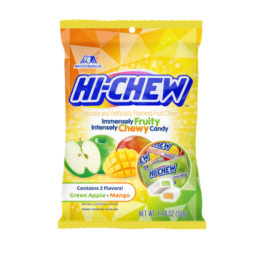 Hi Chew Green Apple and Mango Chewy Candy Case | FoodServiceDirect