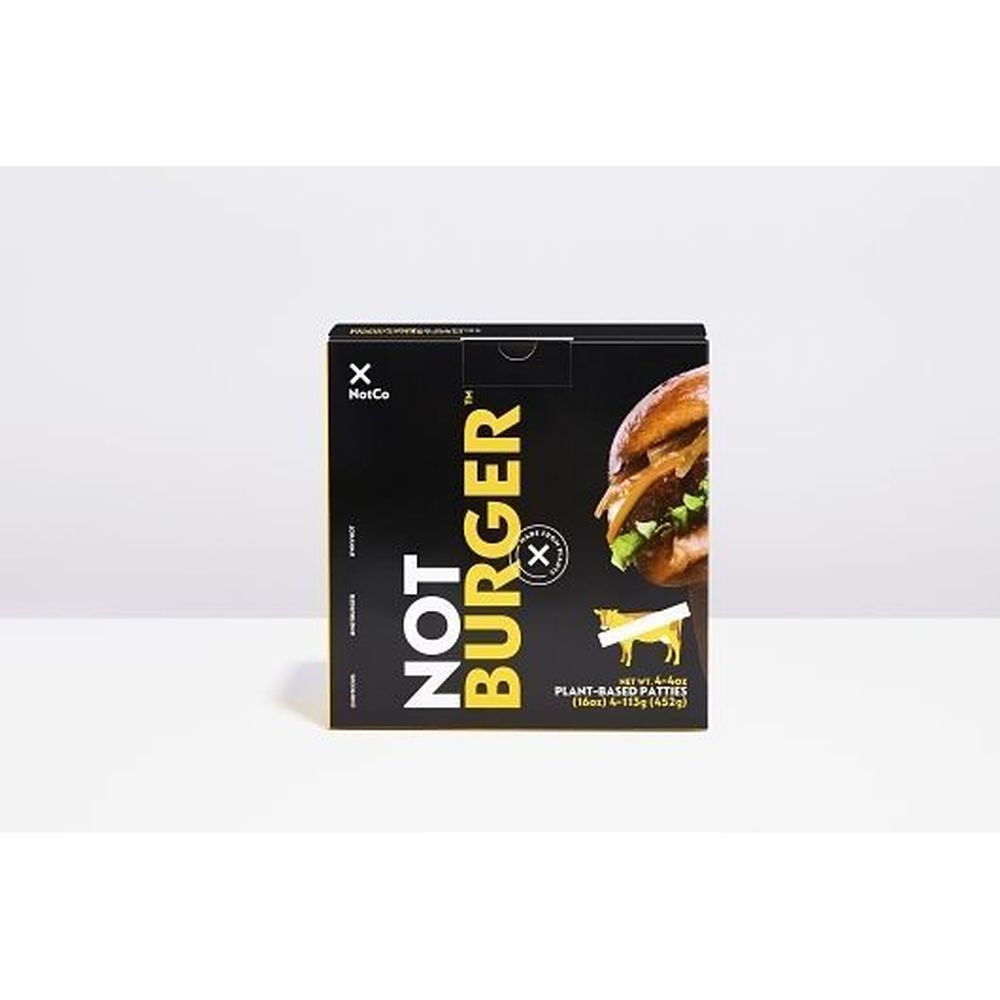 NotCo Plant-Based Notburger Patties Case | FoodServiceDirect
