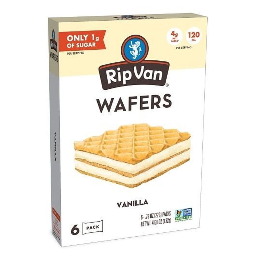 Rip Van Vanilla Wafer Cookie - Multipack, 4.68 Ounce -- 6 per case