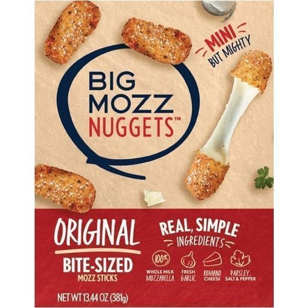 Big Mozz Bite-Sized Mozzarella Sticks, 13.44 Ounce -- 6 per case